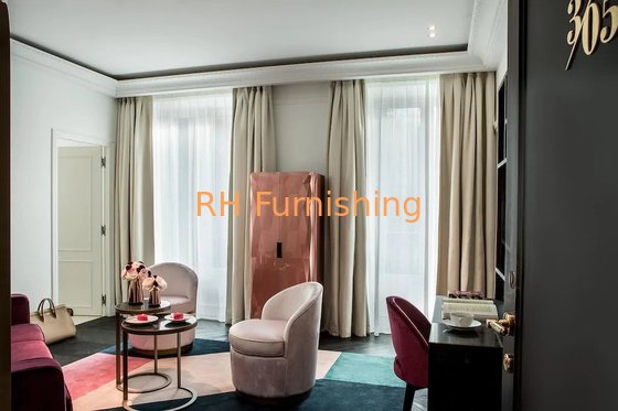 Angola furniture manufactuer from china by light luxury bedroom set Stainless steel table with lounge sofa chair supplier