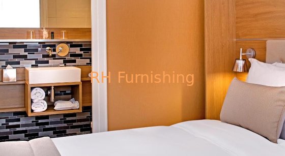 Benin hotel interior design of China furniture manufactuer for bedroom set with wardrobe cabinet and leisure sofa chair supplier