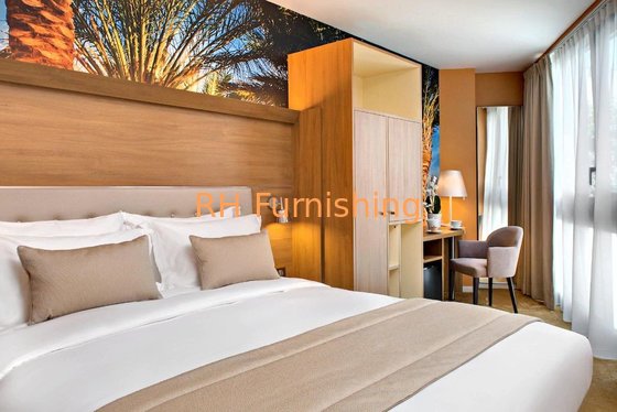 Benin hotel interior design of China furniture manufactuer for bedroom set with wardrobe cabinet and leisure sofa chair supplier