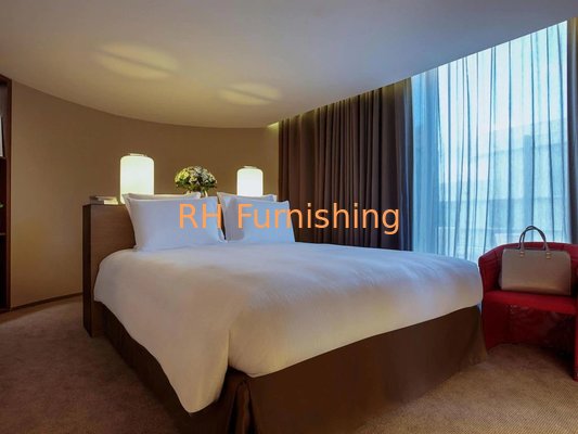 Burundi furniture wholeseller hotel inner furniture by laminate wall panel with side table and writing desk table supplier