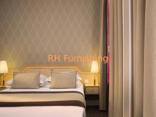 Abuja luxury hotel innerr furniture supplier of bedroom set with in wall wardrobe cabinet and desk table fabric chair supplier