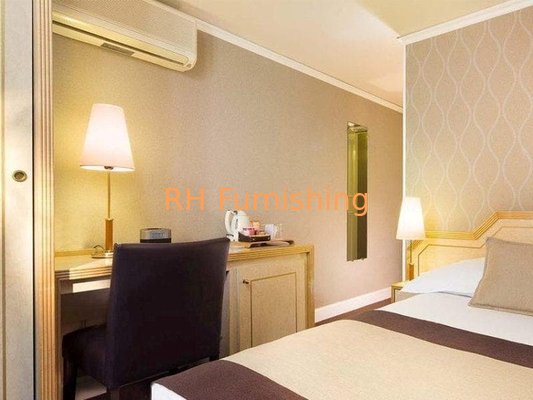 Abuja luxury hotel innerr furniture supplier of bedroom set with in wall wardrobe cabinet and desk table fabric chair supplier