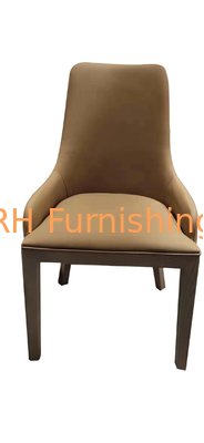 Comfortable chairs with Leather upholstered for Dining room furniture by Ash wood legs directly sale from China factory supplier