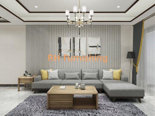 Modern Living Room Furniture Of MDF Panel TV Wall Unit Cabinets By Floor Stand And Hang Storage Rack Shelves supplier