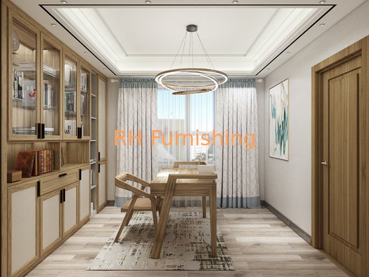 Modern Home Office Furniture Of Study Room Bookcase Shelves Set In Storage Display Cabinets With Reading Desk Table supplier