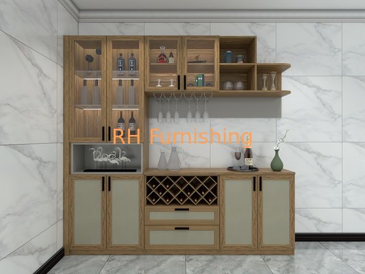 Wine Cabinets In Fashion Design Bottle Storage Rack From China Furniture Supplier In-Wall Cabinets For Modern House supplier