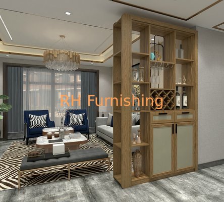 Divider Cabinets of living room custom furniture wine storage racks and pantry closet organizer supplier