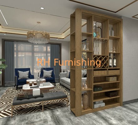 Divider Cabinets of living room custom furniture wine storage racks and pantry closet organizer supplier