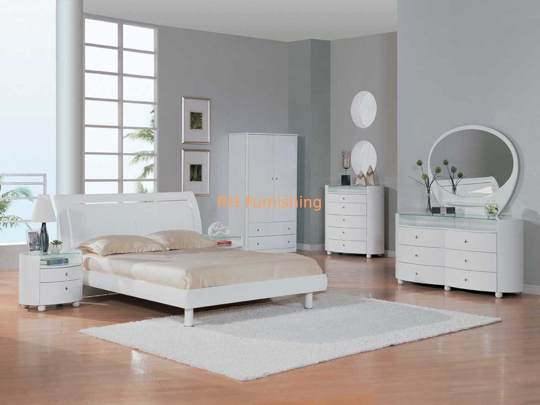 Bedroom With White-Furniture supplier