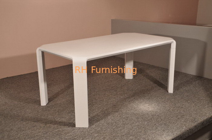 Modern Dining Room Furniture,White High Glossy Dining Table supplier