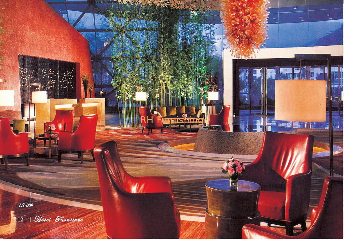 Lobby Aera Furniture,Lounge Chair and Table,LS-009 supplier