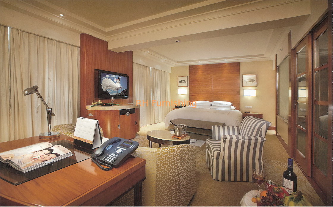 Modern Hotel Bedroom Furniture,Standard Single Room Furniture SR-010 supplier