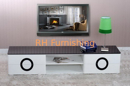 Modern Living Room Furniture,High Glossy TV Table,Floor Stand supplier