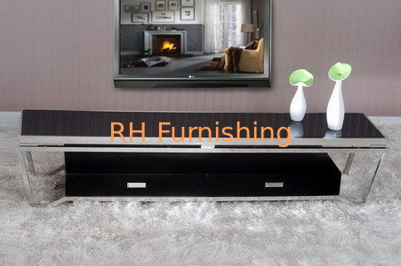 Modern Living Room Furniture,Stainless Steel TV Table/Stand supplier