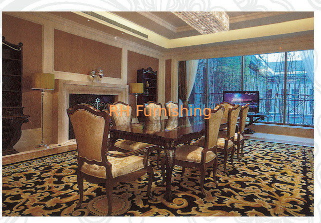 Luxury Banqueting Hall Furniture,Wood Dining table,Chair,SR-028 supplier
