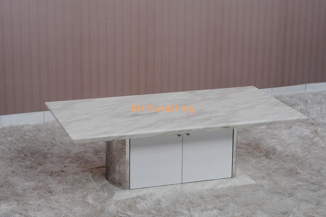 Stainless Steel with Marble,Stone Top Coffee/Cocktail Table,End Table,Sofa Table,MDF with High Glossy,Ash/Oak/Walnut supplier