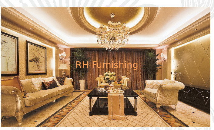 Luxury Villa/European Antique Living Room Furniture,Lounge Sofa Set,VS-005 supplier