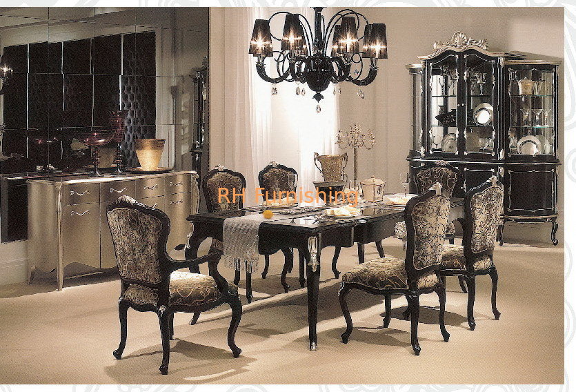 Luxury Villa/European Antique Dining Table,Wood Chair,Cabinet,VS-006 supplier