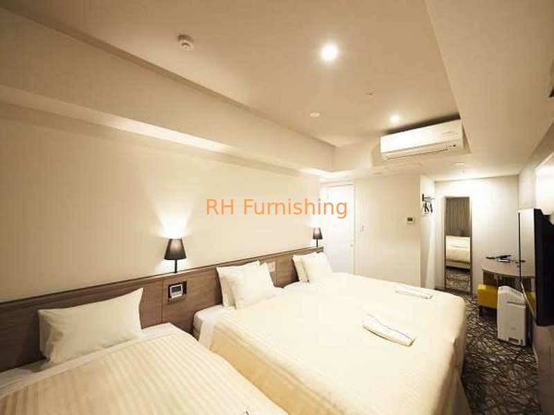 Mashall furniture supplier from China factory for space saving room furniture of Bed with in wall cabinet and chair supplier