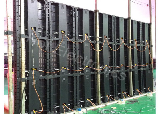 Power Saving SMD LED Mesh Display , High Brightness Outdoor Led Mesh Curtain