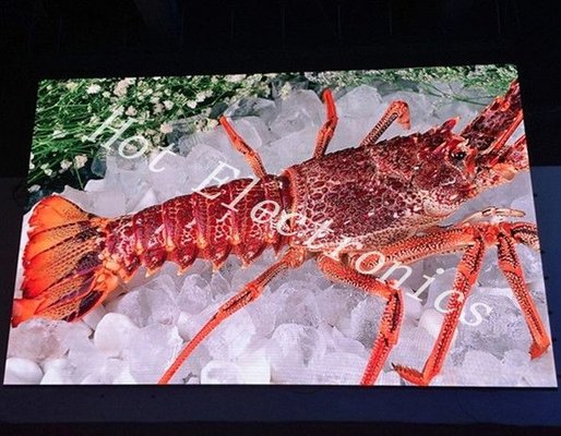 Full Color Small Pixel Advertising Screen Display 64*64 Module For Shop Mall