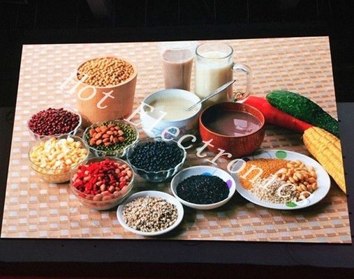 Full Color Small Pixel Advertising Screen Display 64*64 Module For Shop Mall