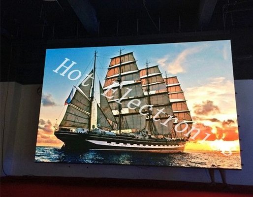 Full Color Small Pixel Advertising Screen Display 64*64 Module For Shop Mall