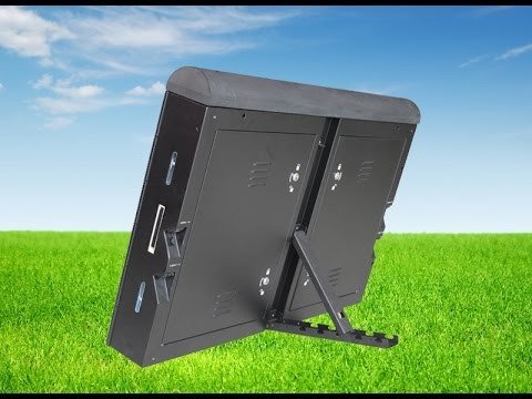 Iron Material P12 Stadium Perimeter Led Display Hire Convenient Installation