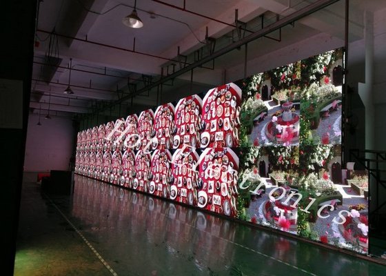 High Refresh Indoor SMD LED Screen Hire Customized 4000 Hz Rate