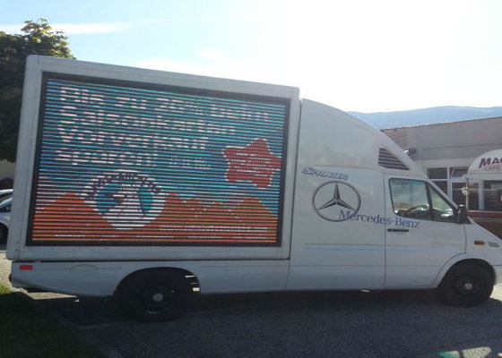Dip Mobile Led Billboard Truck P3.91 Hd Mobile Billboard Advertising Business