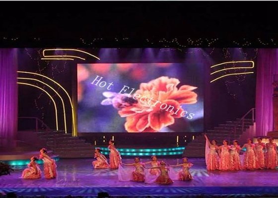 Stage P3 Indoor Rental LED Display 111111 Pixels / Sqm Resolution