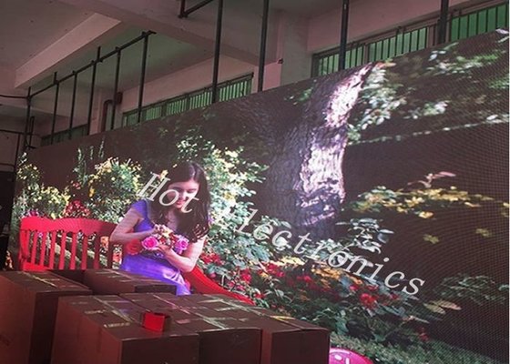 Stage P3 Indoor Rental LED Display 111111 Pixels / Sqm Resolution