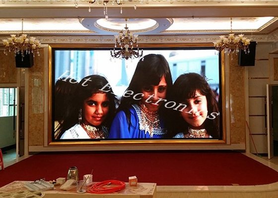 Giant Indoor Led Screen For Rental With 160*160 Cabinet Size