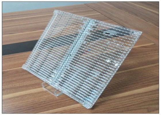 Super Small Lamp Transparent LED Display Fit Window / Glass Installation