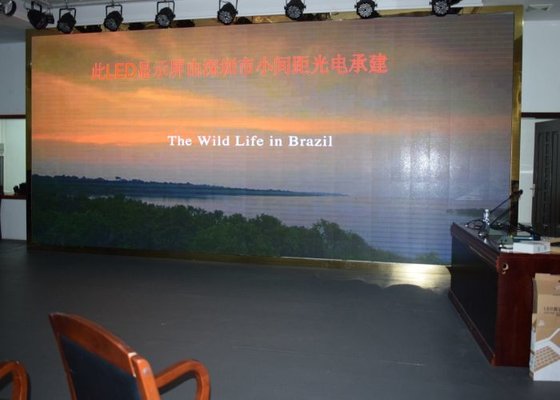 P3.91 RGB Smd Led Display / Indoor LED Video Wall Easy Maintenance