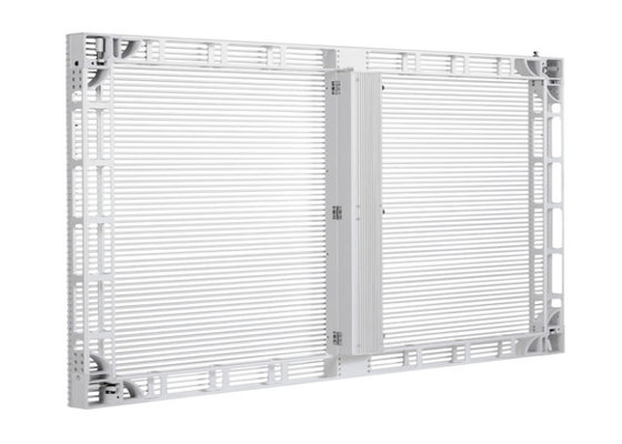 Extremely Brightness Advertising Transparent Led Panel P10 For Glass Wall