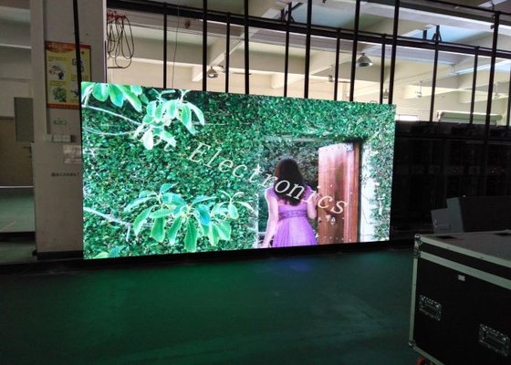 Customized Indoor Rental LED Display 128*128 Cabinet For Advertising