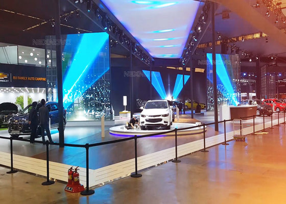 CE / RoHS Indoor Transparent Led Display P10 Full Color Led Video Wall