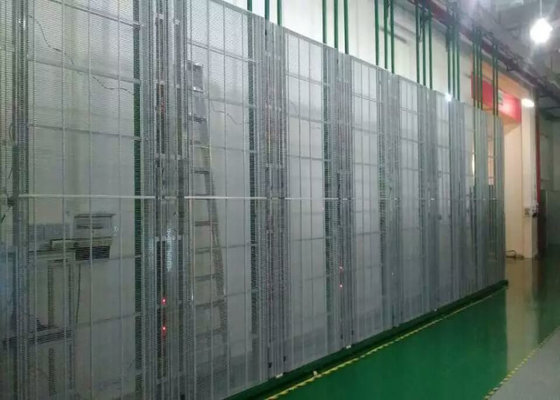 CE / RoHS Indoor Transparent Led Display P10 Full Color Led Video Wall