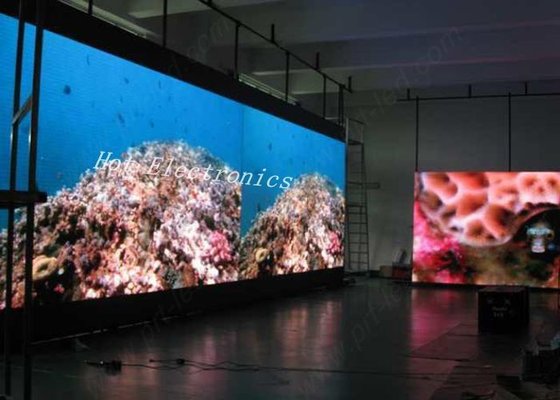 P6 Indoor Rental LED Screen Die Cast Aluminum 576*576 Mm Cabinet