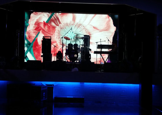 Indoor Lightweight Rental Led Display For Concert 6 Mm Pixel Pitch