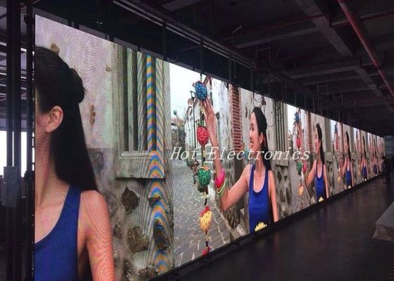 P3.91 Electronic Billboard Advertising 500*500 Mm Cabinet Size