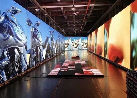 IP65 Outdoor Rental LED Display , P3.91 HD LED Video Wall Panel