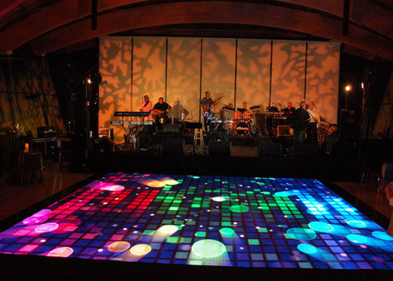 Full Color Interactive Led Floor P6.25 Small Pixel Light Up Dance Floor Hire