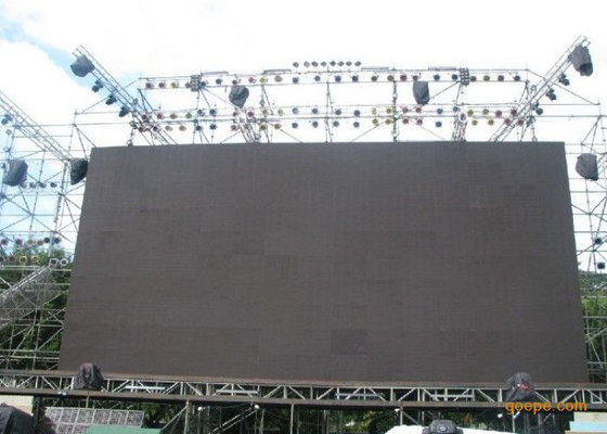 Customized P6 Outdoor Led Screen Rental 96*96 Cabinet Resolution