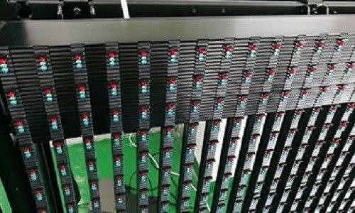 Outdoor Transparent Dip Led Display P33-33 With 6500 Nits Brightness