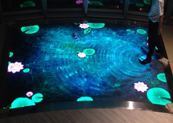 Outdoor P6.25 Led Dance Floor Aluminium Die Casting 220V/110V Voltage