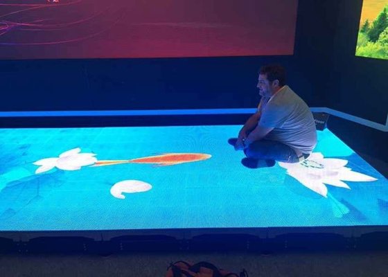 Outdoor P6.25 Led Dance Floor Aluminium Die Casting 220V/110V Voltage