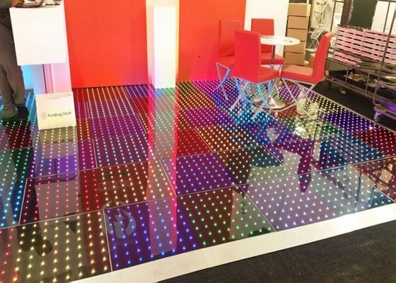 Outdoor P6.25 Led Dance Floor Aluminium Die Casting 220V/110V Voltage