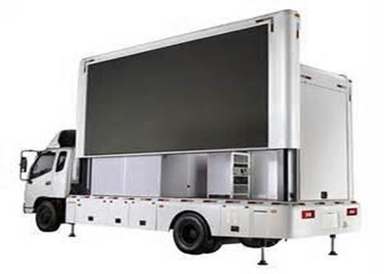 IP65 Mobile Truck LED Display Rental , Outdoor Led Video Display P5.95